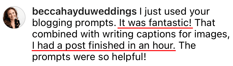 Wedding Blog Post Template - Sara Does SEO