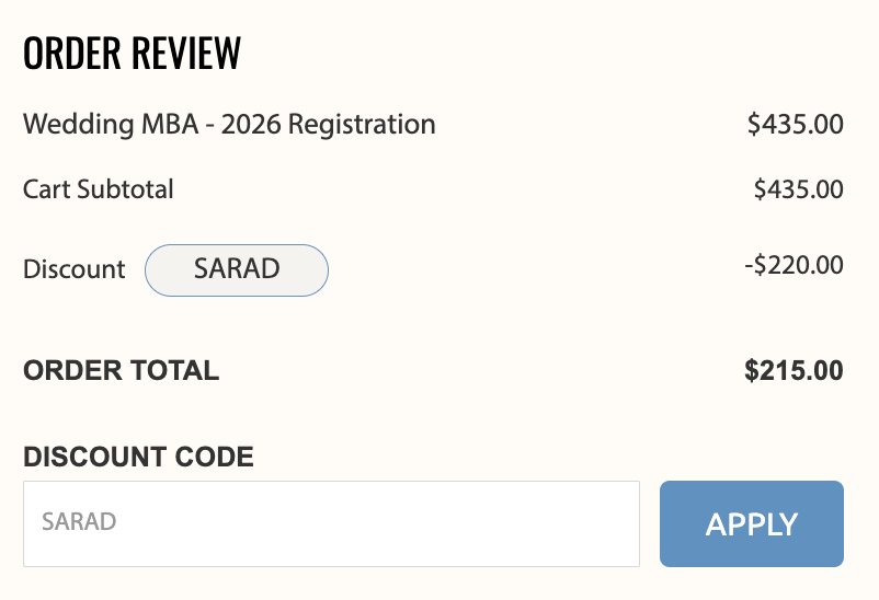 Wedding MBA Las Vegas 2026: What to Expect - Sara Does SEO